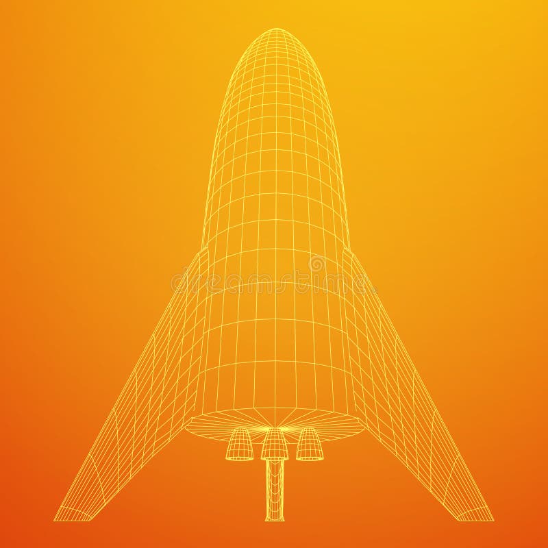 Modern Rocket Ready To Launch Stock Vector - Illustration of science ...