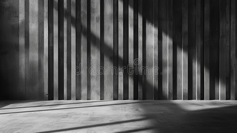 A Modern Room Features a Raised Platform and a Black Wall with ...