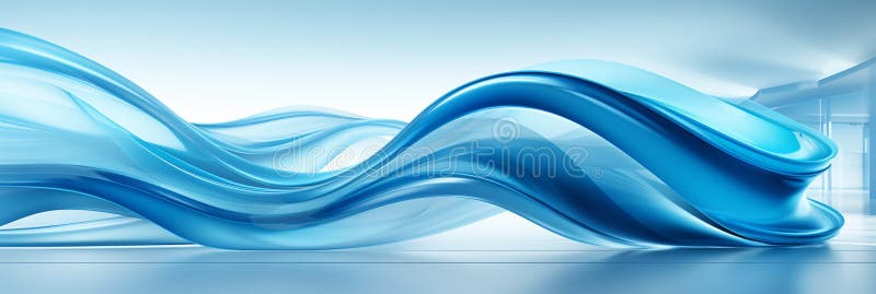 Modern Room Interior View with Liquid Fluid Wavy Flow Background_ Stock ...