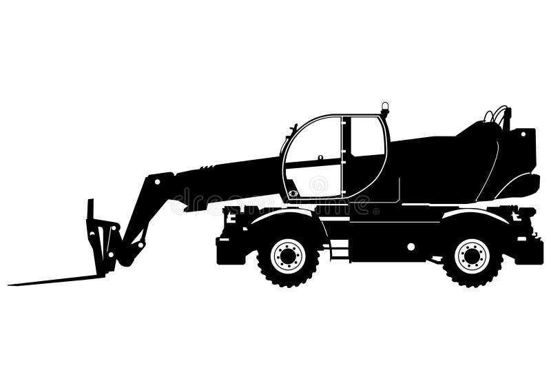 Telehandler Stock Illustrations – 517 Telehandler Stock Illustrations ...