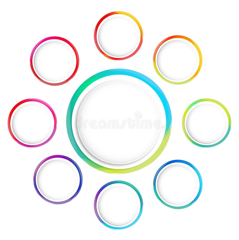 Modern Round or Circles Abstract Banners Overlay. Graphic Banners ...