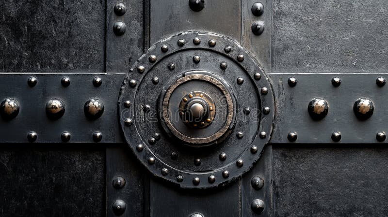 Modern Round Steel Bank Safe Doors Showcase Security and Protection in ...