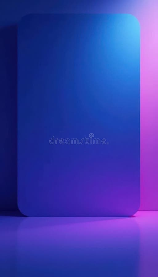 Modern Rounded Rectangle Backdrop, Blue Purple Blend, Purple, Wallpaper ...