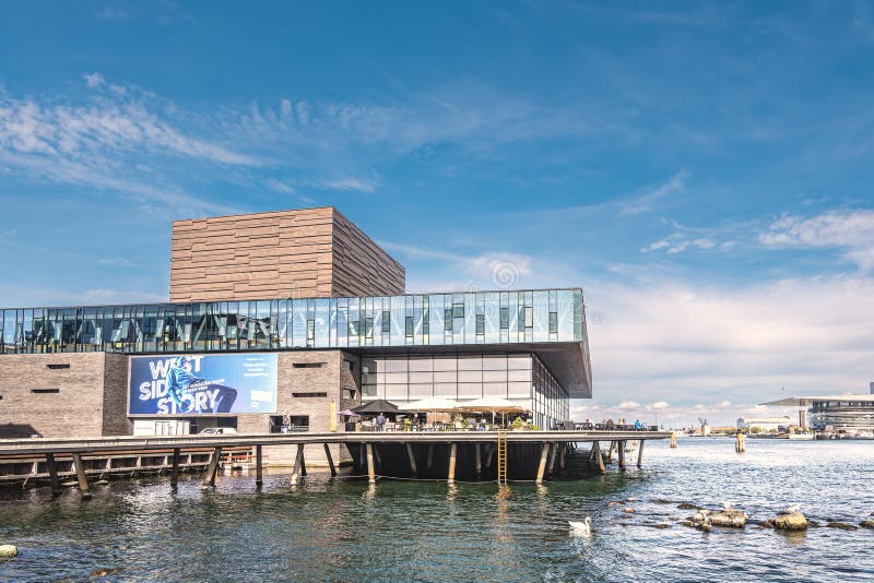 The Modern Royal Theater in Copenhagen, Denmark Editorial Photography ...