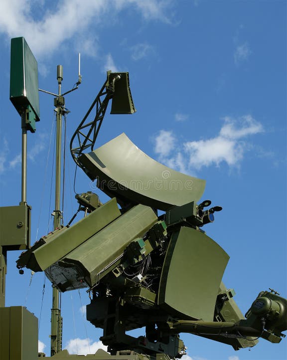 Modern Russian UNV-2V Radar Stock Photo - Image of communications ...