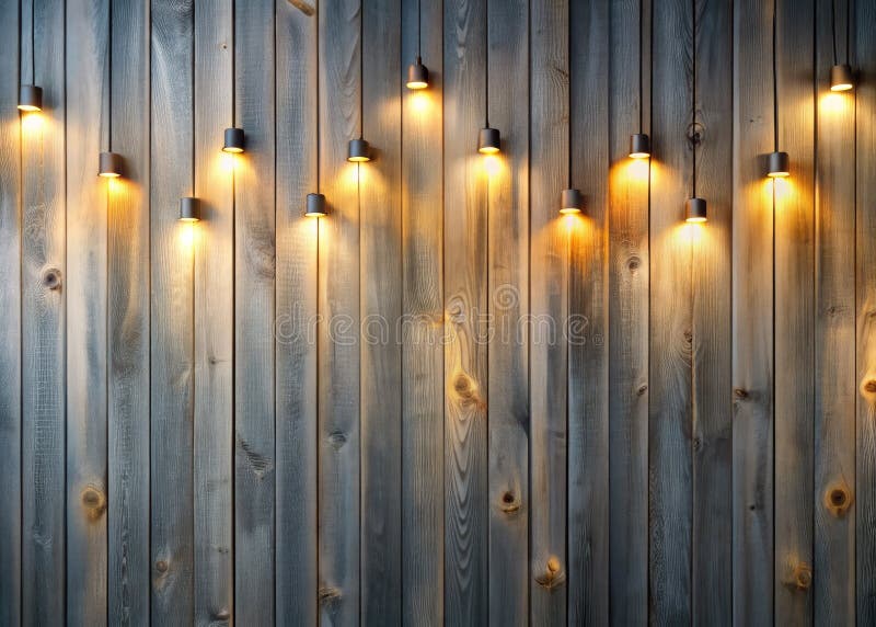 Modern Rustic Grey Timber Wall Lights Warm Ambient Lighting for a Cozy ...