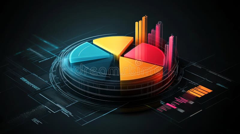 A Modern Sales Analysis Infographic Using Pie Charts and Bar Graphs ...