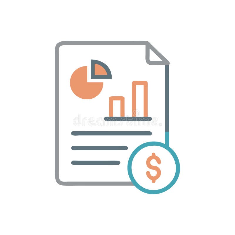Modern Sales Proposal Icon for Clients Stock Image - Illustration of ...