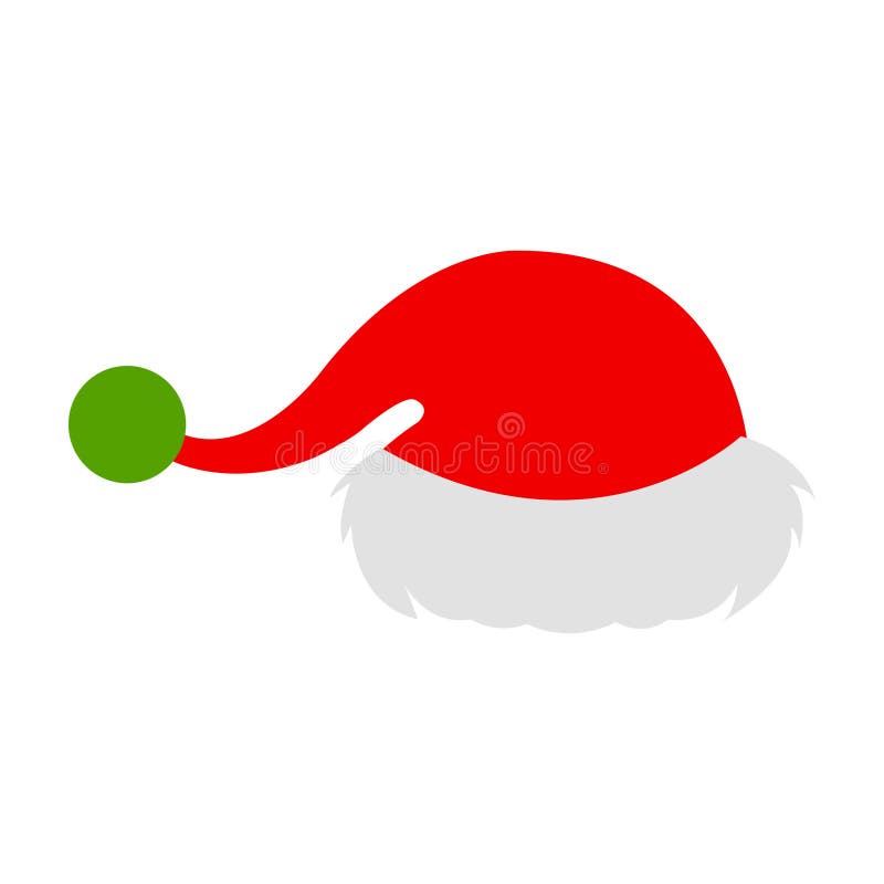Modern Santa Claus Hat Accesoy Stock Vector - Illustration of people ...
