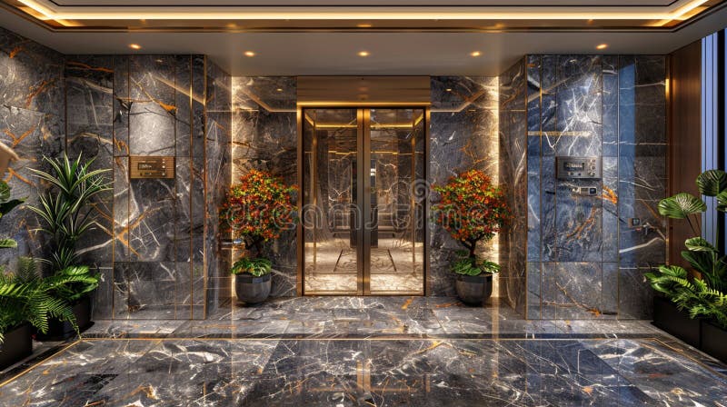 Modern Sapphire Blue and Blue Gray Office Zoom Virtual Background 3d ...