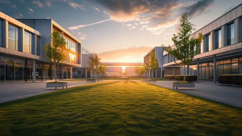 Sleek Modern School Design: Innovative Architecture for Education, Fostering Creativity and ...