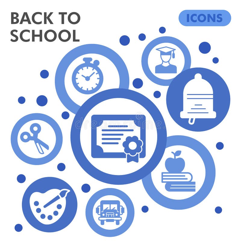 Modern School Infographic Design Template. Education Inphographic ...