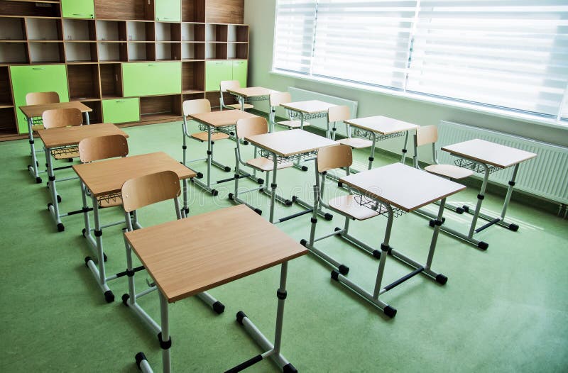 Modern school interior . stock image. Image of concept - 43312709