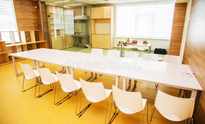 Modern school interior . stock photo. Image of elegant - 43312726