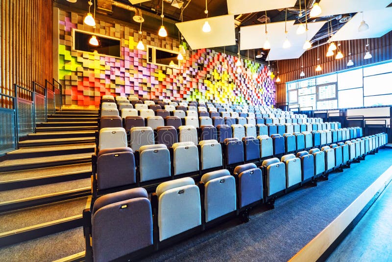 Modern school interior . stock photo. Image of children - 42467416