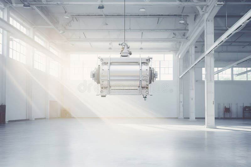 Modern Scientific Equipment in a Science Lab, White Airy Light Stock ...