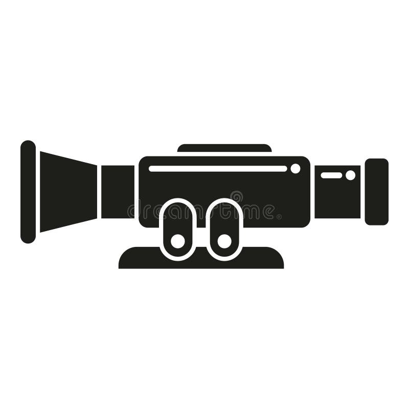 Modern Scope Icon Simple Vector. Sight Target Stock Illustration ...