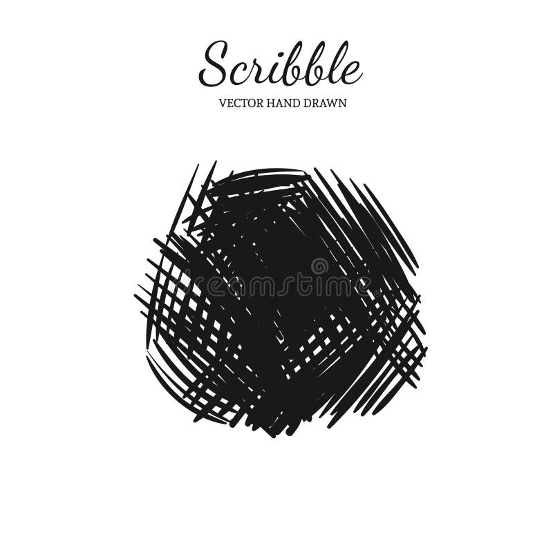 Modern scribble element 6 stock vector. Illustration of pencils - 103910053