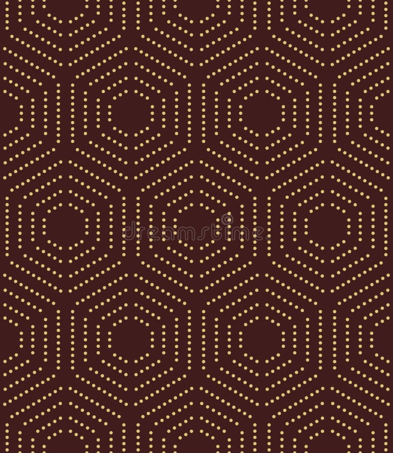Modern Seamless Dotted Pattern Stock Illustration - Illustration of ...