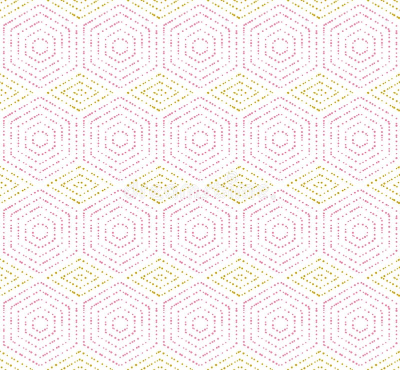 Modern Seamless Dotted Pattern Stock Illustration - Illustration of ...