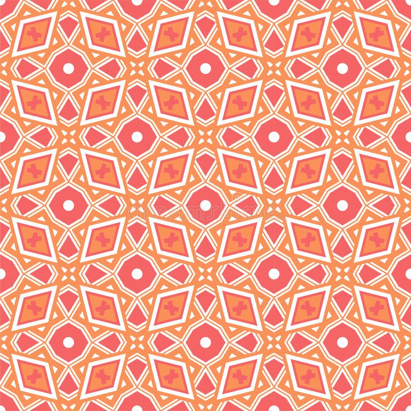 Modern Seamless Ornament. Abstract Pattern Shape Design Ready for Print ...