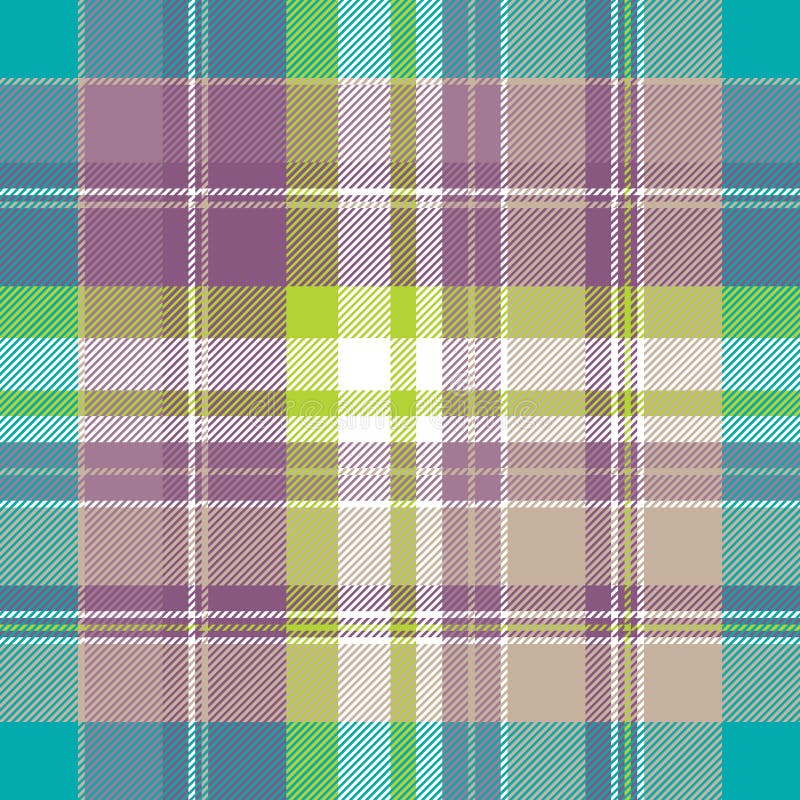 Modern Seamless Pattern Check Fabric Texture Stock Vector ...