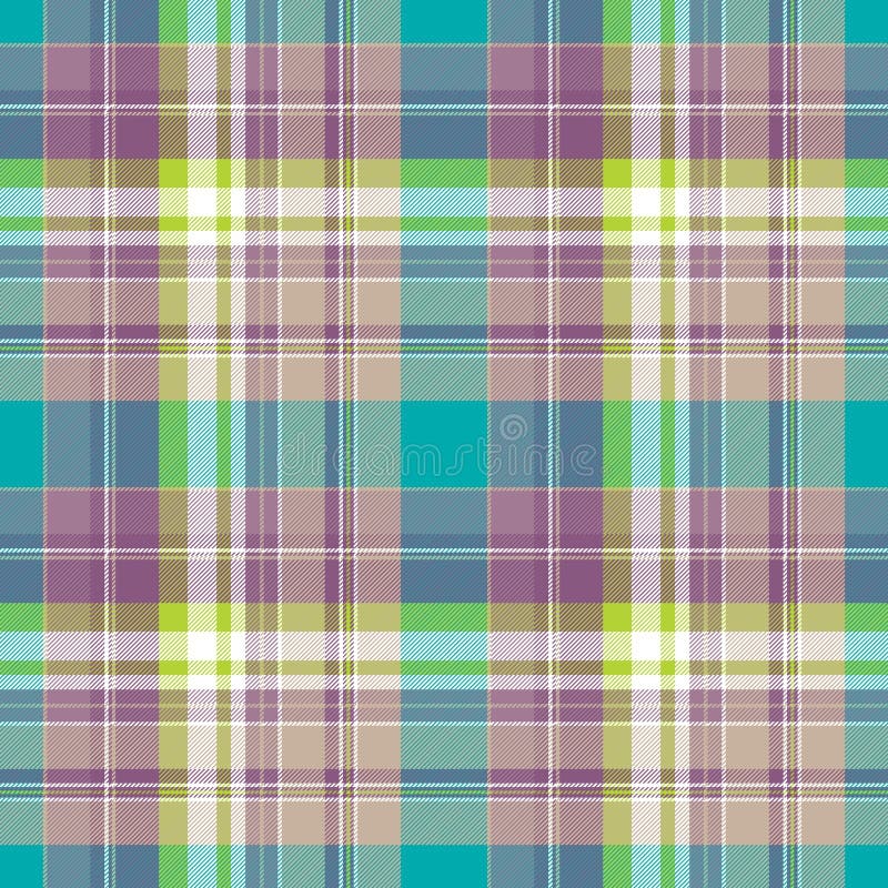 Modern Seamless Pattern Check Fabric Texture Stock Vector ...