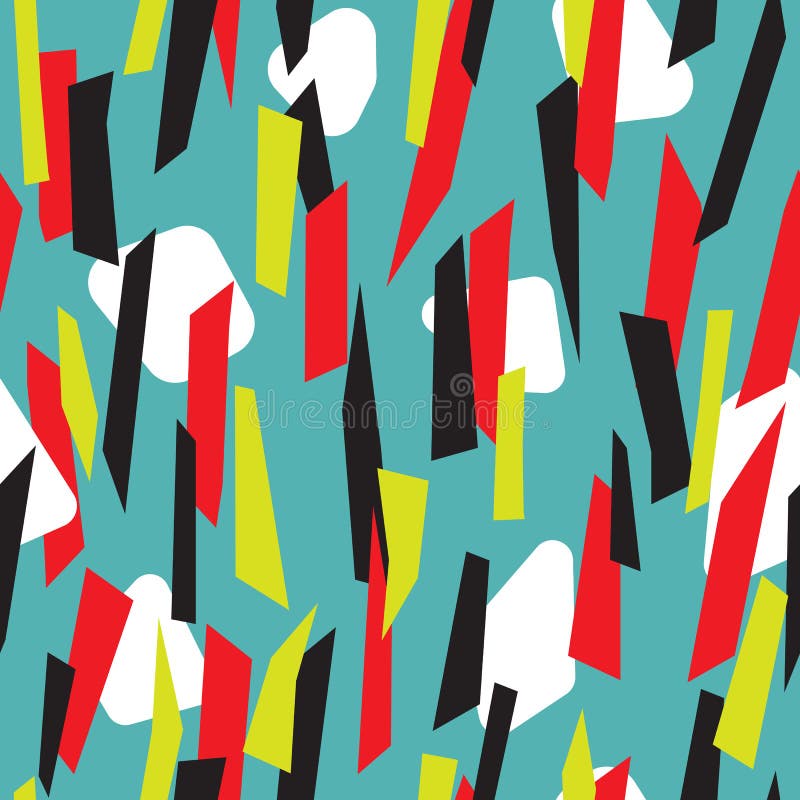 Colorful Trapezoid Background Stock Illustration - Illustration of ...