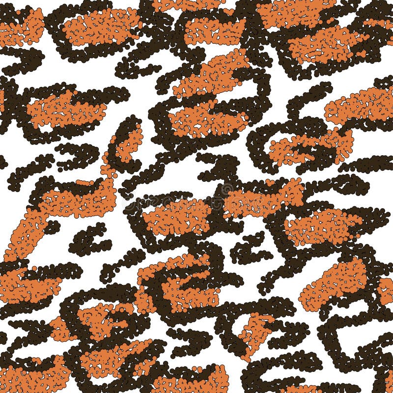 Modern Seamless Pattern Set with Jaguar Spots. Modern Vector Template ...