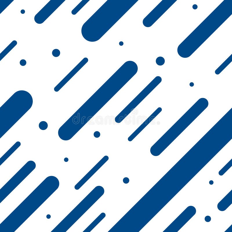 Modern Seamless Pattern Made of Dots and Lines Stock Vector ...