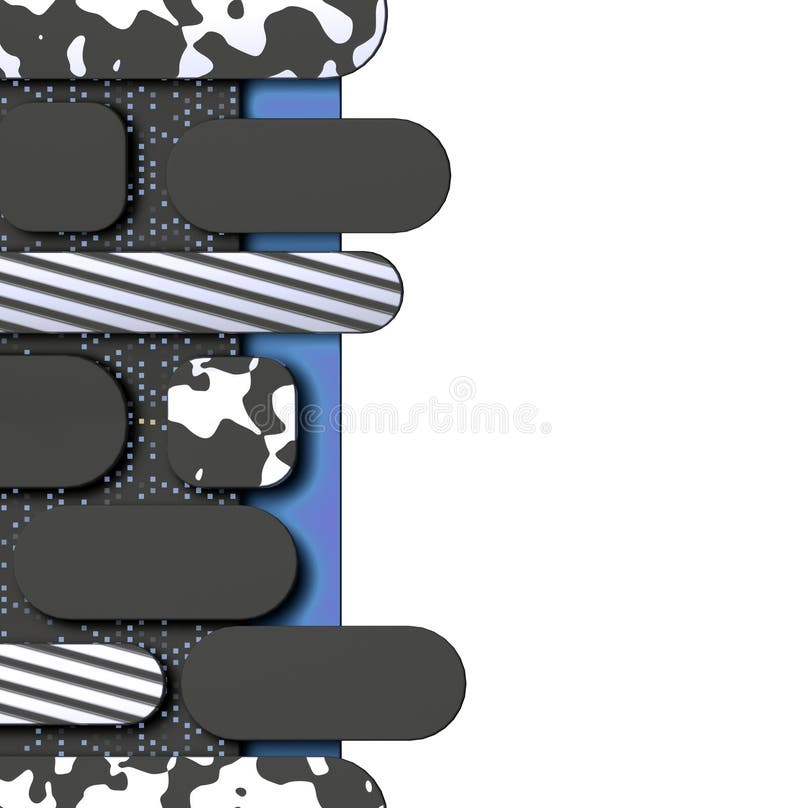 Modern Seamless Vertically Darck Colors Side Frame for Website or Feed ...