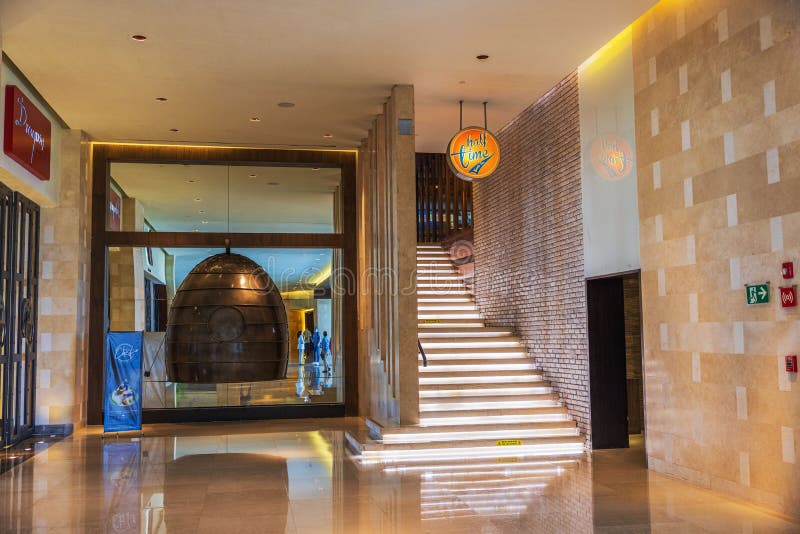 Modern Secrets the Vine Resort Hotel Interior with Reflective Floor ...