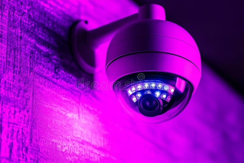 Modern Security Camera Concealed in Ceiling Light Fixture Hightech ...