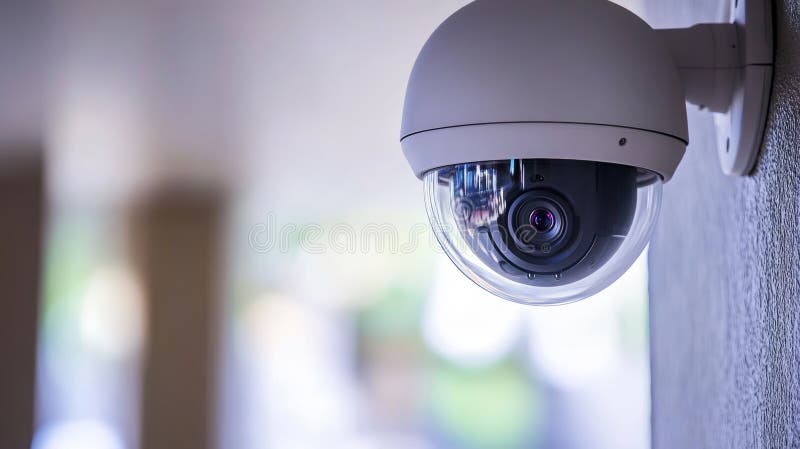 Modern Security Camera for Surveillance and Monitoring, Providing ...
