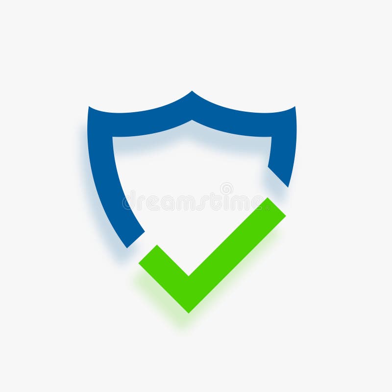 Modern Security Logo Design To Safe Your Internet Privacy Stock Vector ...