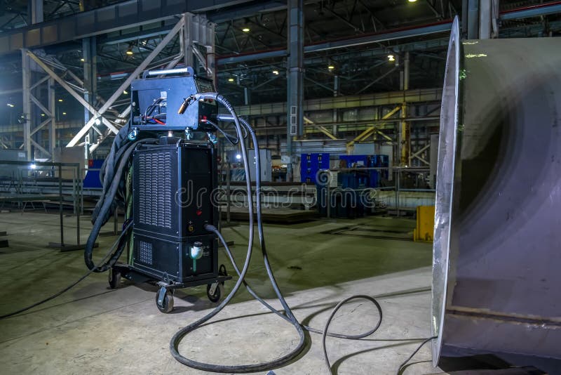 A Modern Semi-automatic Welding Machine with Great Functionality in the ...