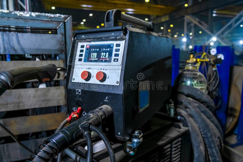 A Modern Semi-automatic Welding Machine with Great Functionality in the ...