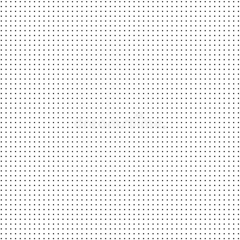 The Modern Semitone of Black Dots of Evenly Placed on White. Stock ...