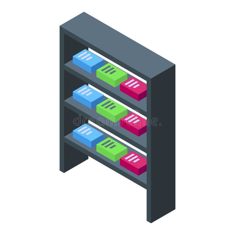 Modern Server Rack Storing Big Data in Data Center Stock Illustration ... Modern Server Rack Storing Big Data in Data Center Stock Illustration ...