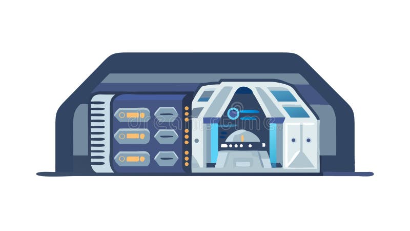Modern Server Rack Unit, Data Center Infrastructure, Vector Design Generative AI Stock Vector ...