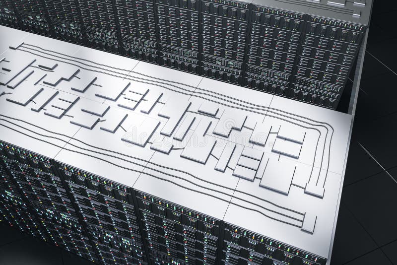 Supercomputer Racks Stock Illustrations – 323 Supercomputer Racks Stock ...