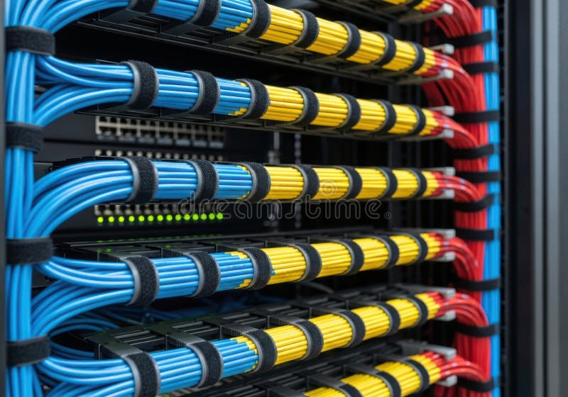 Room Cabling Solutions Stock Illustrations – 195 Room Cabling Solutions ...