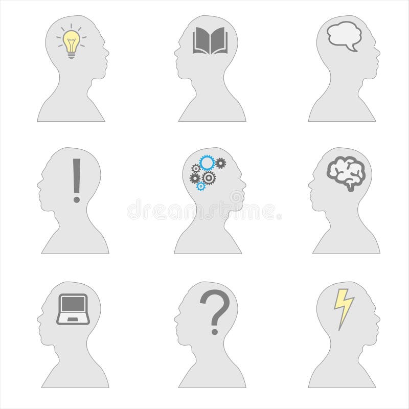 Quality Mindset Brain Stock Illustrations – 137 Quality Mindset Brain ...