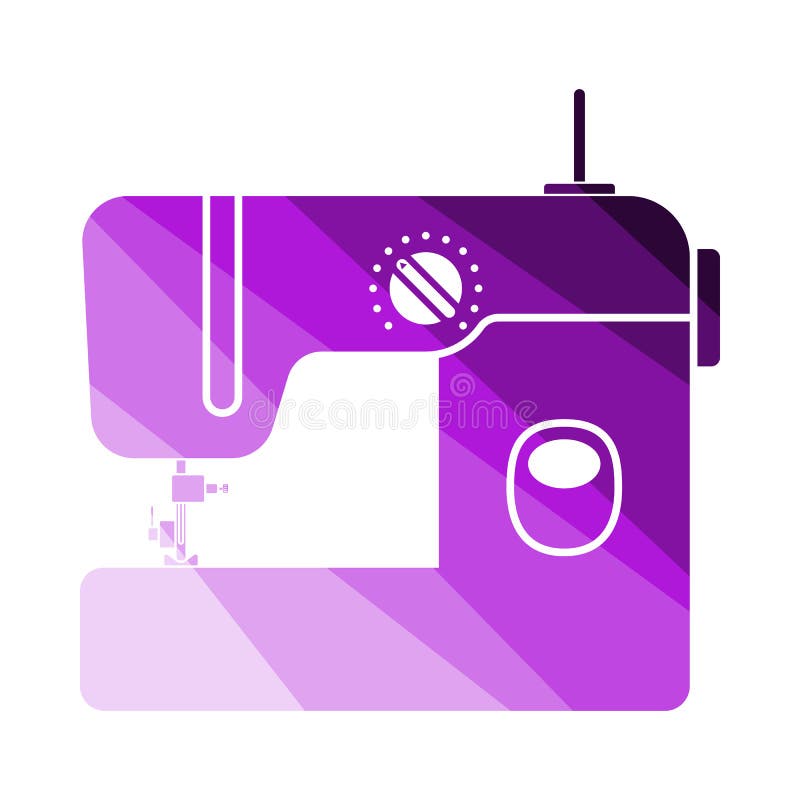 Modern Sewing Machine Icon Stock Vector Illustration Of Electric