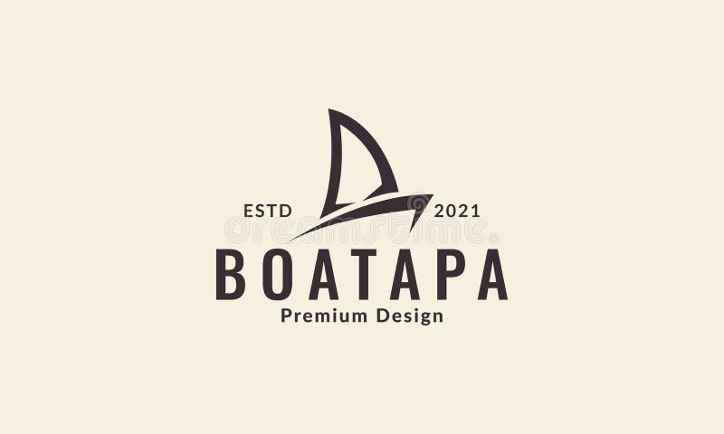 Modern Shape Boat Sea Logo Vector Symbol Icon Design Illustration Stock ...