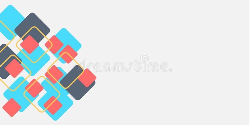 Modern Shape Template Presentation Print Element Vector Stock Vector ...