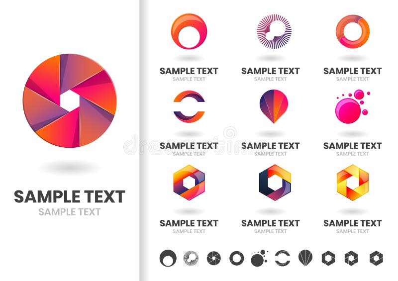 Modern Shape Vector for Banner Stock Vector - Illustration of company ...