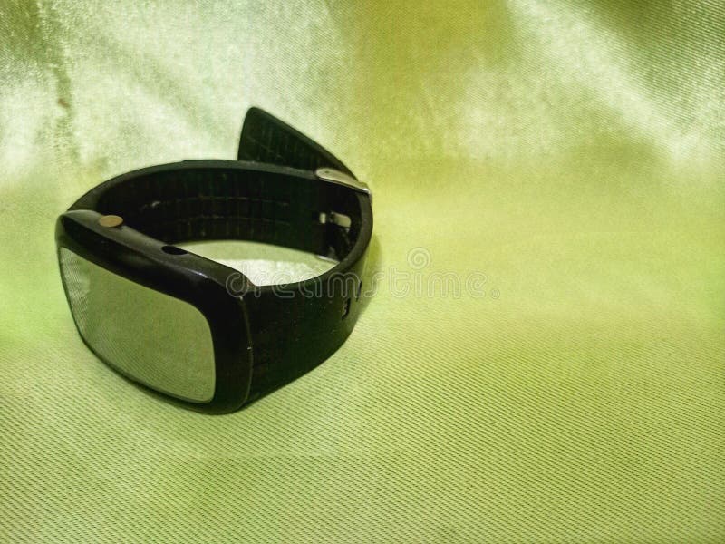 Modern Shaped Digital Watch Stock Image - Image of watch, technological ...