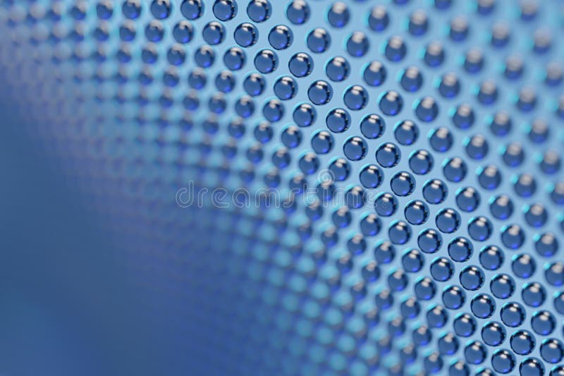 Modern Shining 3D Light Blue Spheres Texture - Shallow Focus Stock ...