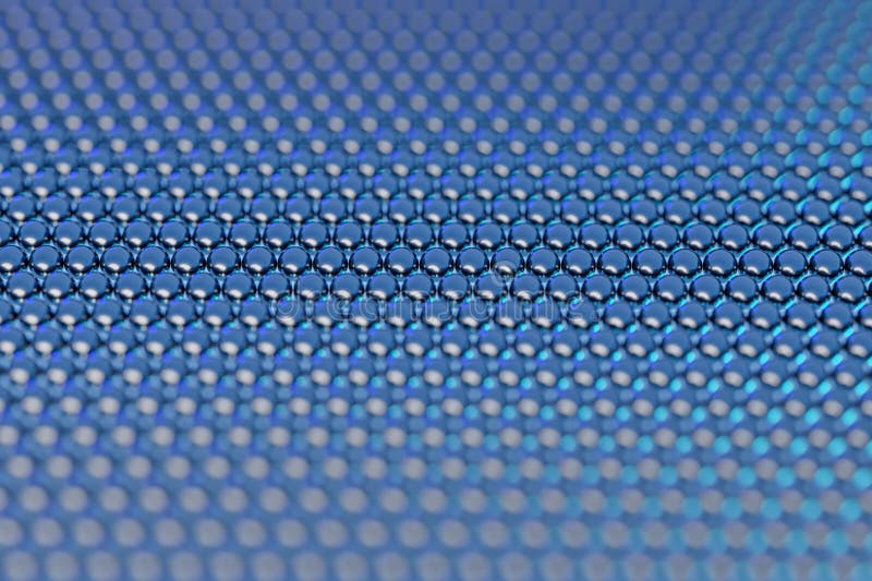 Modern Shining 3D Light Blue Spheres Texture - Shallow Focus Stock ...
